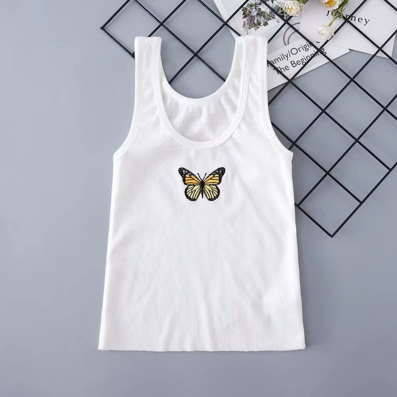 Vintage butterfly camisole Angelwarriorfitness.com ...