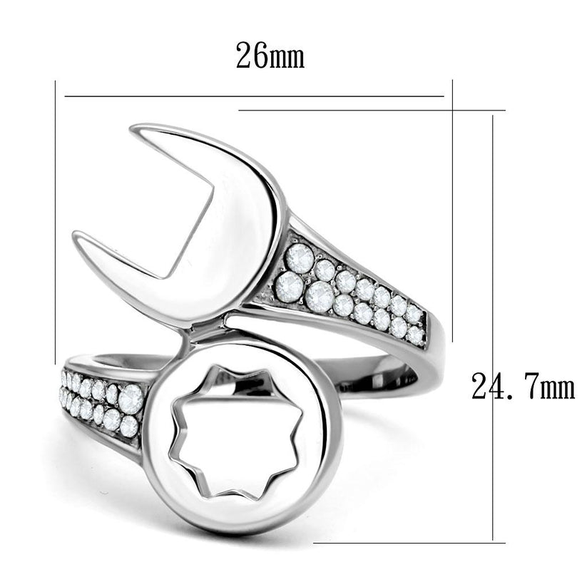 Mechanic Wrench Ring-Stainless Steel... - Angelwarriorfitness.com